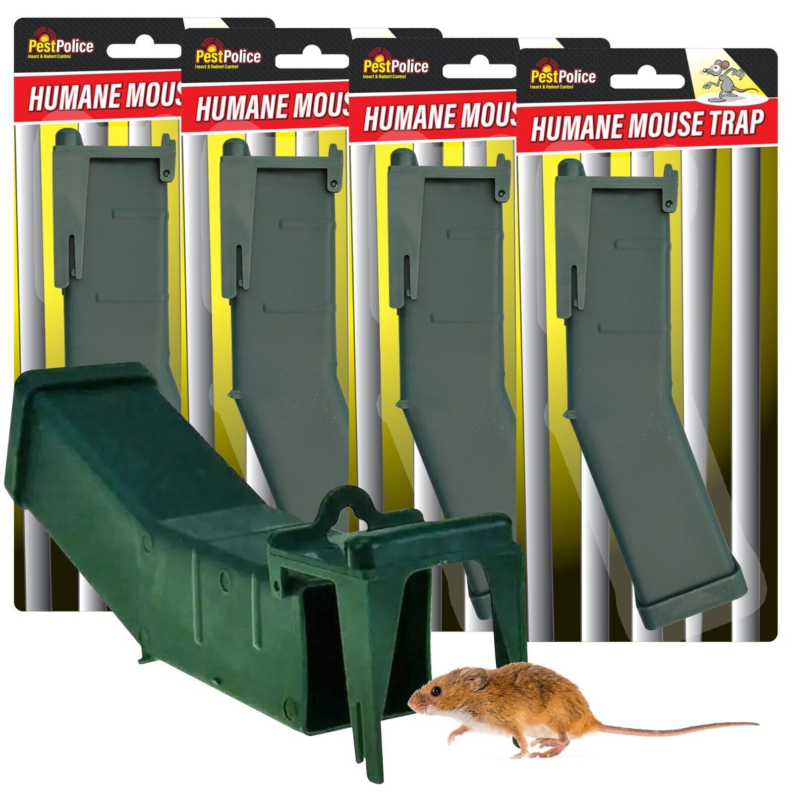 1-4 Humane Mouse Trap No Kill Mice Live Rat Catcher Pest Rodent Vermin ...