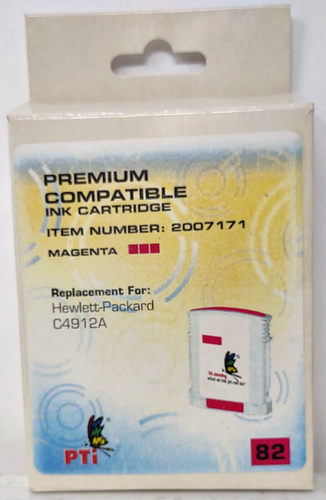 Premium Compatible Ink Cartridge Magenta 82 For HP C4912A Sealed | eBay