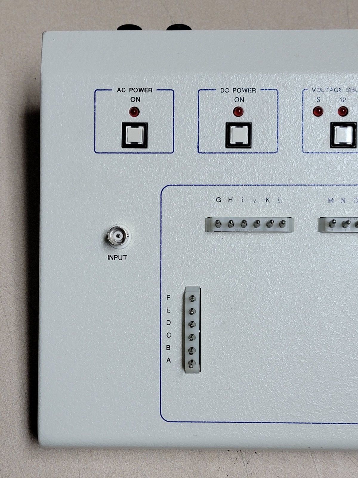 NIDA Trainer Model * TECDEC 2000 * Console Trainer AC DC Analog ...