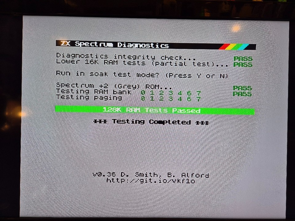 Sinclair ZX Spectrum Plus +2 Refurbished Computer 128K Boxed Vintage ...