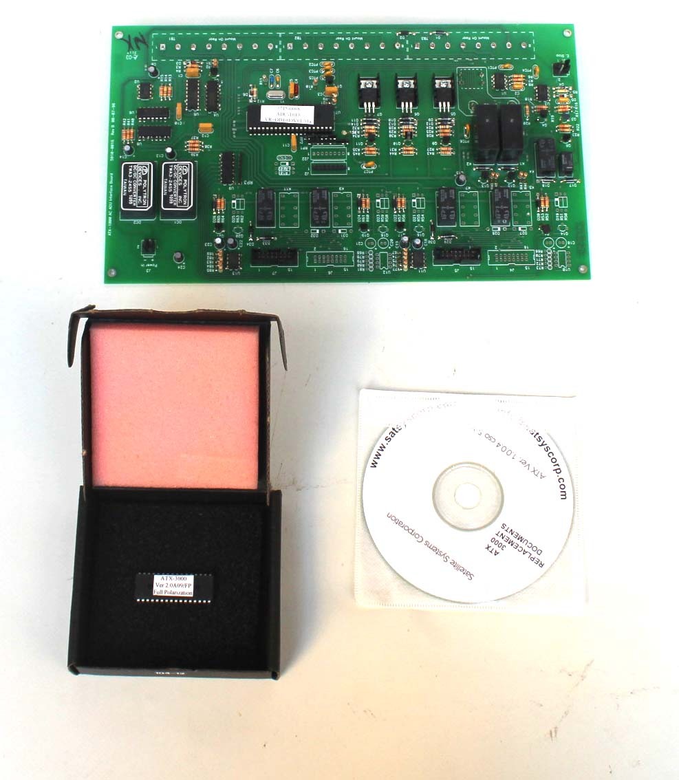 Satellite Systems Corporation PCB + ATX 3000 VER 2.0 A09/FP + SOFTWARE ...