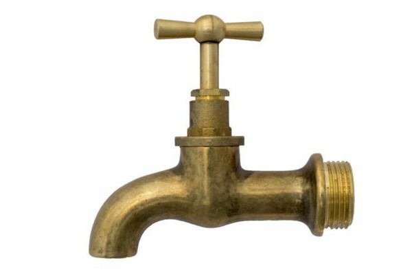 BFG 3/4" Garden Tap Outdoor Polished Old Style Vintage Water Lever Bib ...