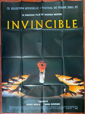 Invincible Poster Werner Herzog Tim Roth Jouko Ahola 120X160Cm | eBay ...