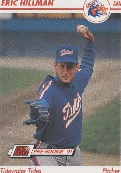 1991 Line Drive Pre-Rookie - AAA Eric Hillman #558 (RC) for sale online | eBay