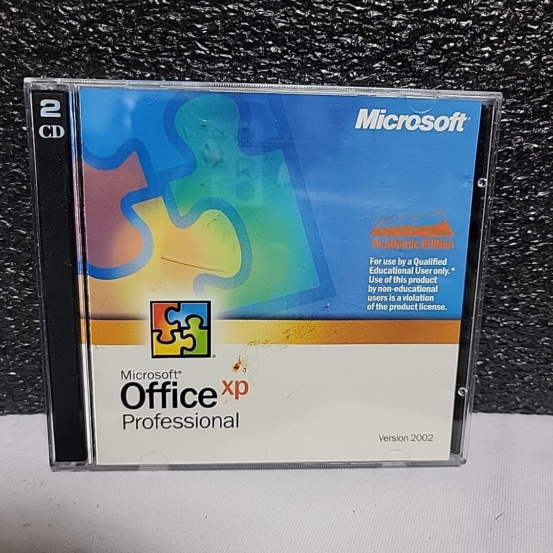 Microsoft Office XP Professional version 2002 2 disc set | eBay