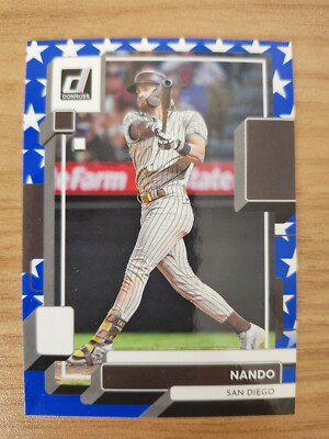 Fernando Tatis Jr ‘Nando’ 2022 Donruss Independence Day #82 San Diego ...