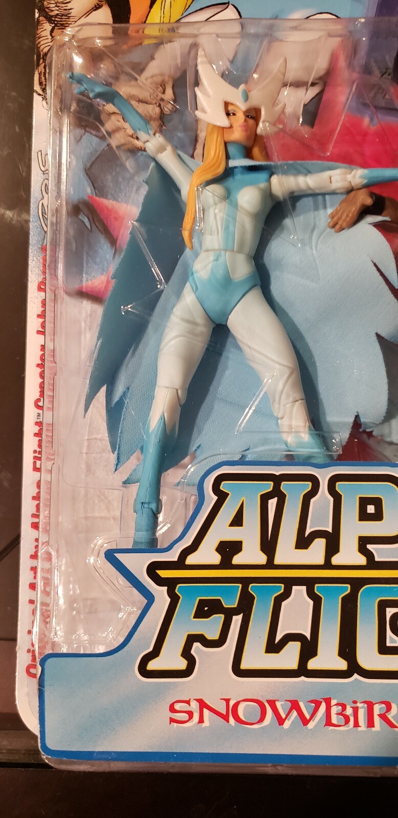 ALPHA FLIGHT SNOWBIRD & PUCK - 1999 VINTAGE ACTION FIGURE TOY NIB ...
