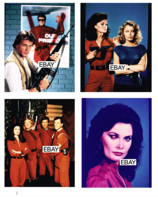 "V" (ORIGINAL TV SERIES) 1984 VINTAGE PHOTOS LOT #1 (4) SCI-FI ALIENS M ...