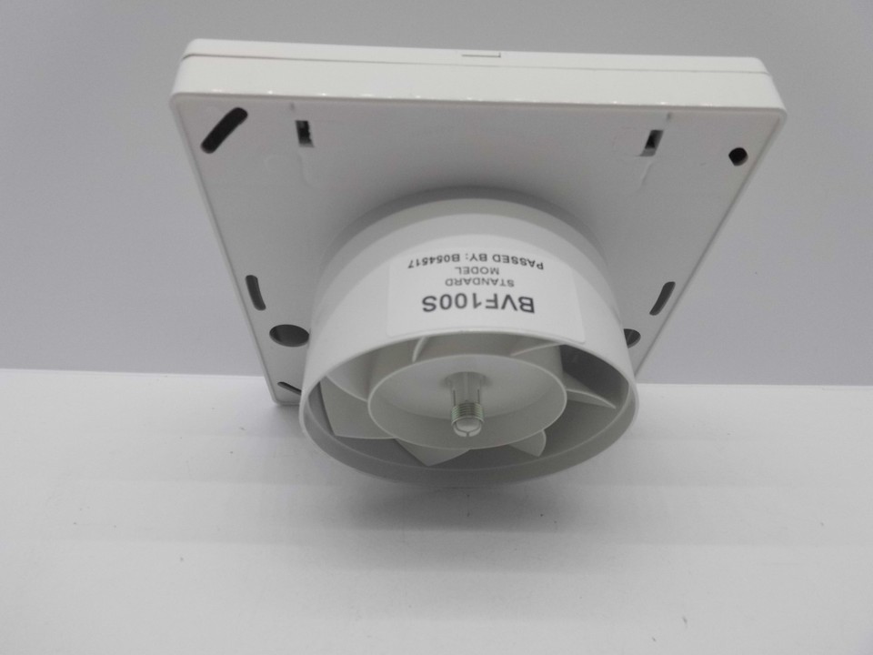 INTERVENT 4" 100mm STANDARD, TIMER EXTRACTOR FAN BATHROOM, TOILET ...
