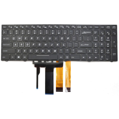 New Laptop US Backlit Keyboard For CLEVO PA70 CVM17L23USJ4301 6-80 ...