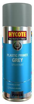 2 x Hycote Grey Plastic Primer 400ml Spray Paint Aerosol - XUK612 ...