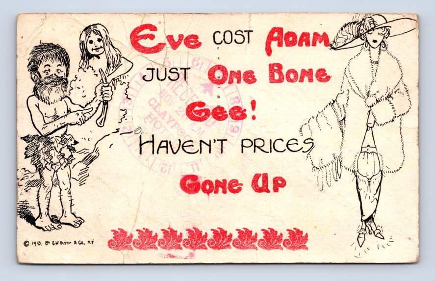 "Eve Cost Adam Just One Bone ~ Prices Gone Up" Cincinnati Claypool ...