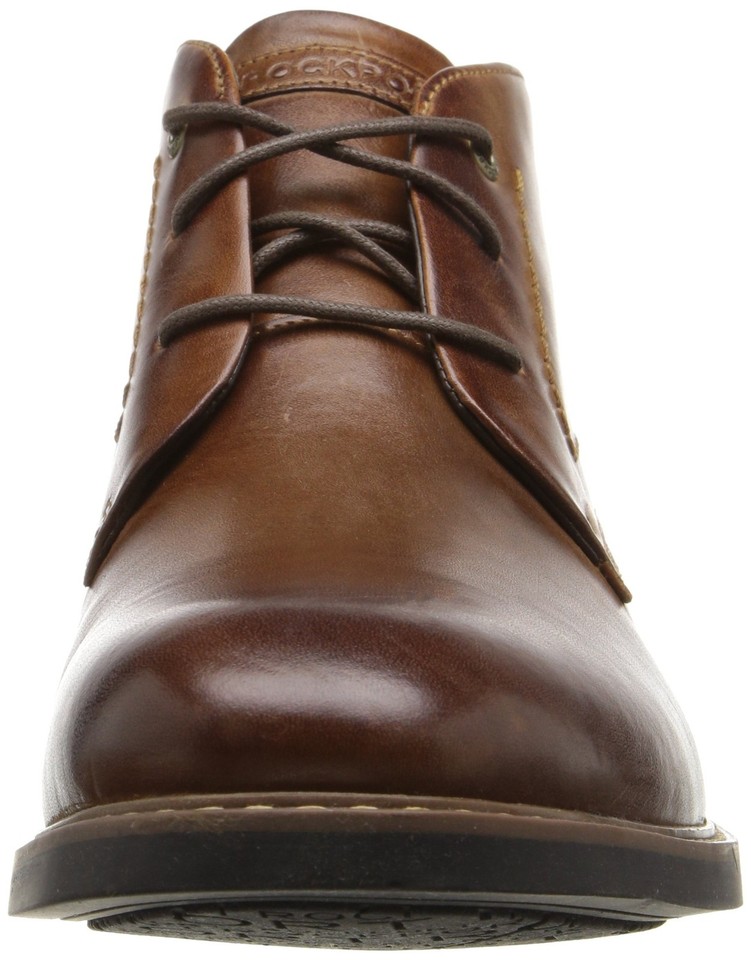 Rockport mens Classic Break ChukkaChukka Boot 8.5 Dark Brown Leather | eBay