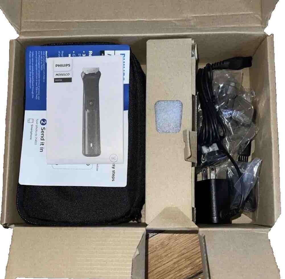 Philips Norelco Multigroom 9000 Prestige All-in-One Trimmer MG9730/40 NEW