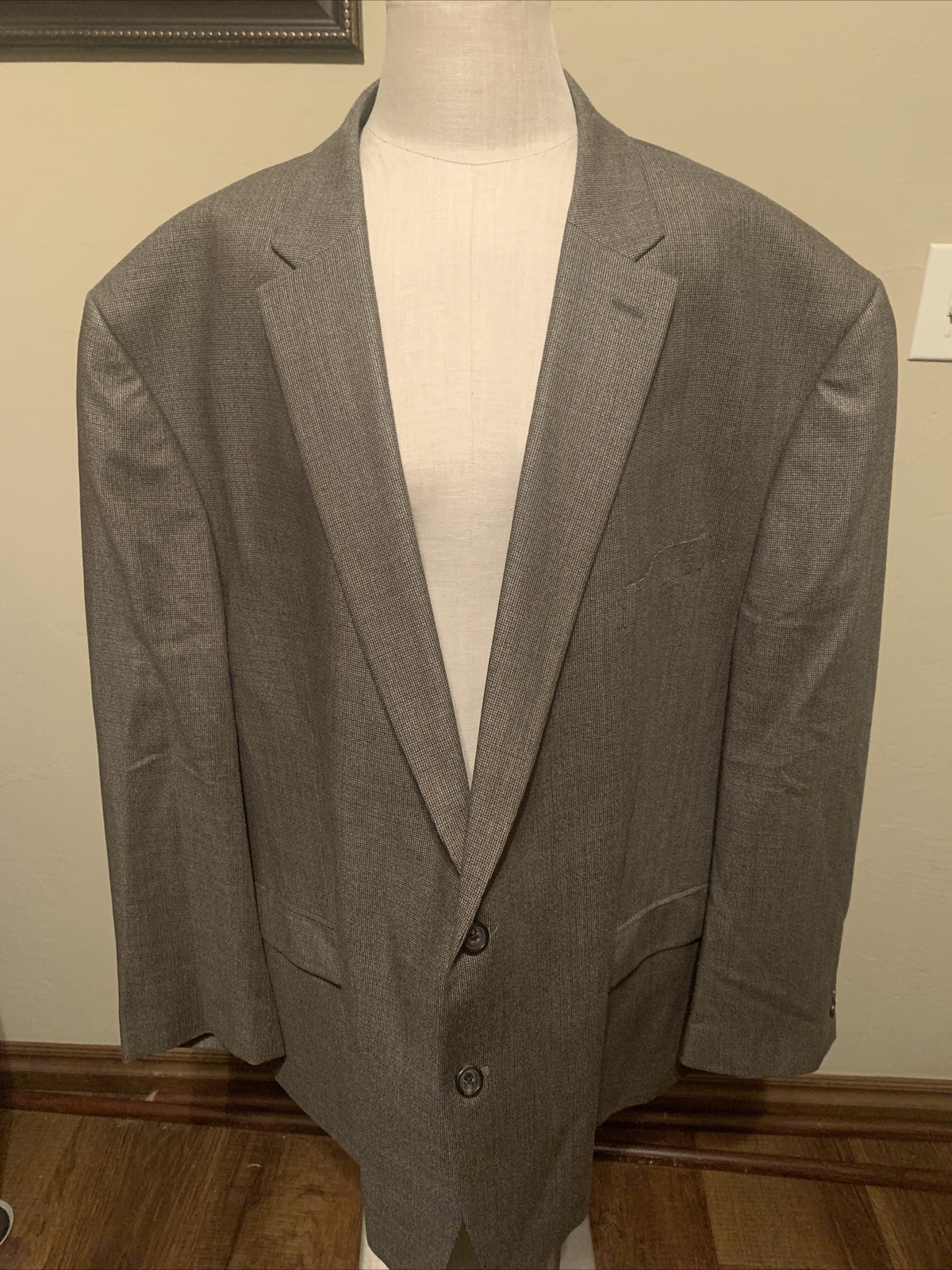 Lauren Ralph Lauren Blazer Mens 56R Brown Two Button Silk Wool NWOT (A5 ...