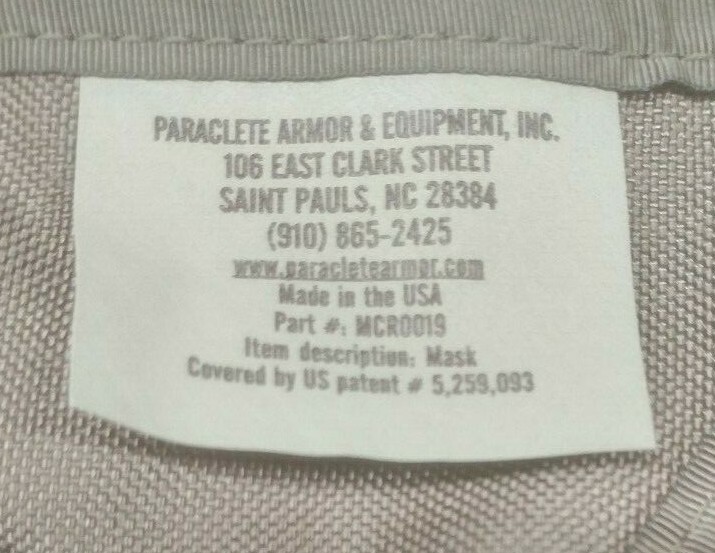 PARACLETE MOLLE Gas Mask Bag Pre MSA Smoke Green | eBay