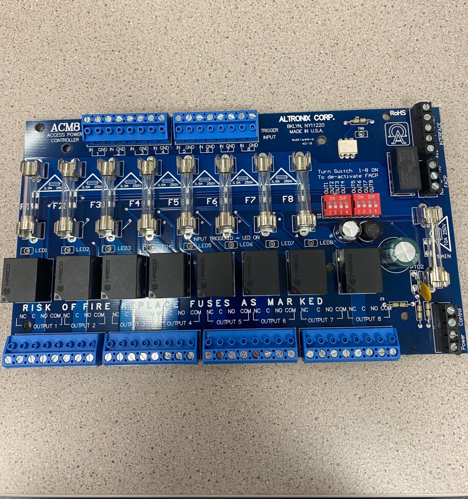 ALTRONIX CORP ACM8 ACCESS POWER CONTROLLER | eBay