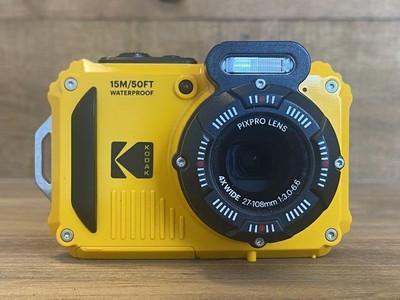 KODAK PIXPRO WPZ2 Waterproof Rugged Digital Camera Yellow 16.35 million ...