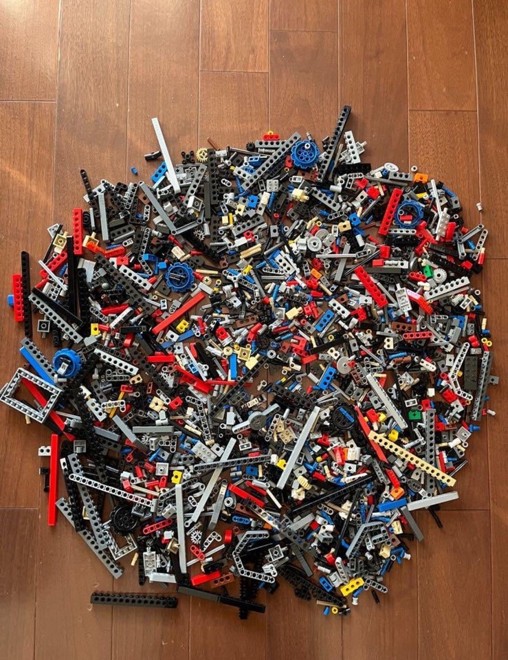 1000 RANDOM Lego Technic Mindstorm NXT RCX BULK Parts LOT Liftarms ...