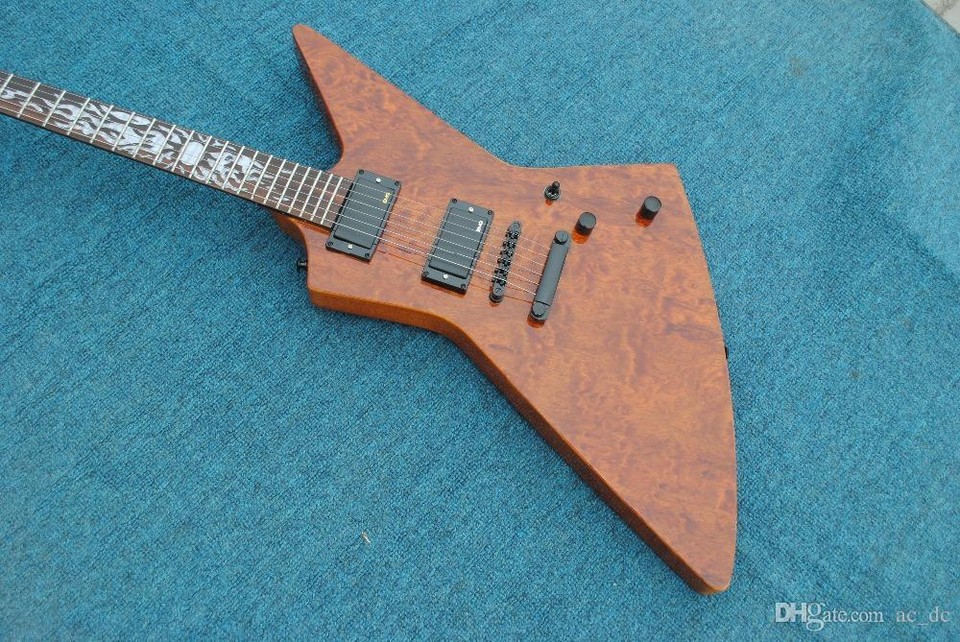 Rare Heavy Metallic Explorer Electric Guitar Mahogany Body, Sun Ray ...