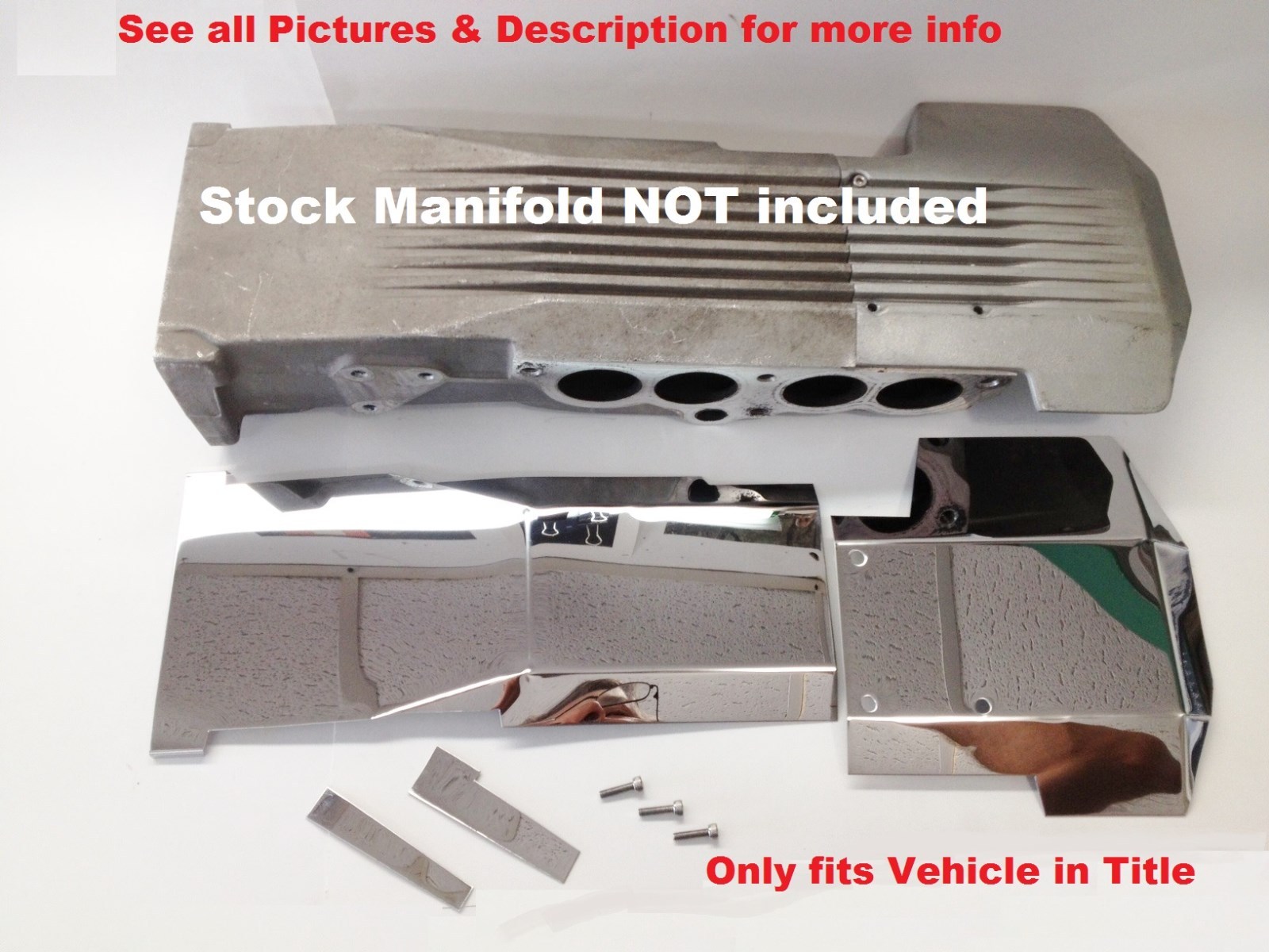 1990-1992 Camaro 18pc Intake Manifold Map Throttle Covers L98 305 TPI ...