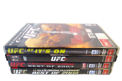Ultimate Fighting Championship Bundle 4x DVDs MA15+ PAL R4 Zuffa 2005 ...