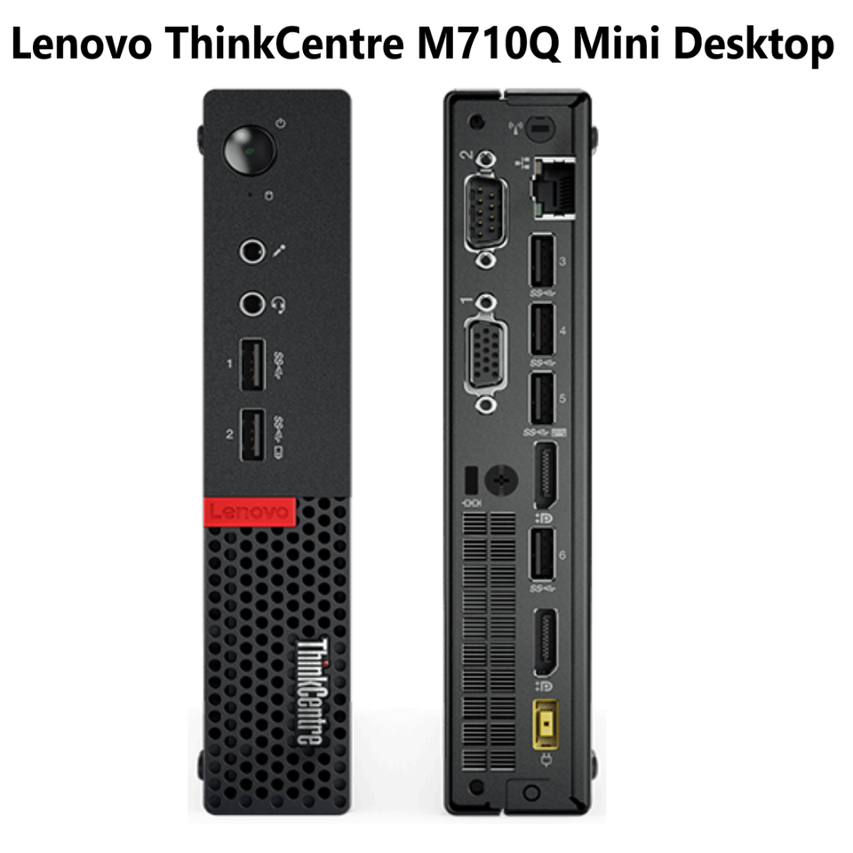 Lenovo ThinkCentre 710Q Tiny Core i7 32GB RAM 1TB SSD Wi-Fi PC Desktop ...