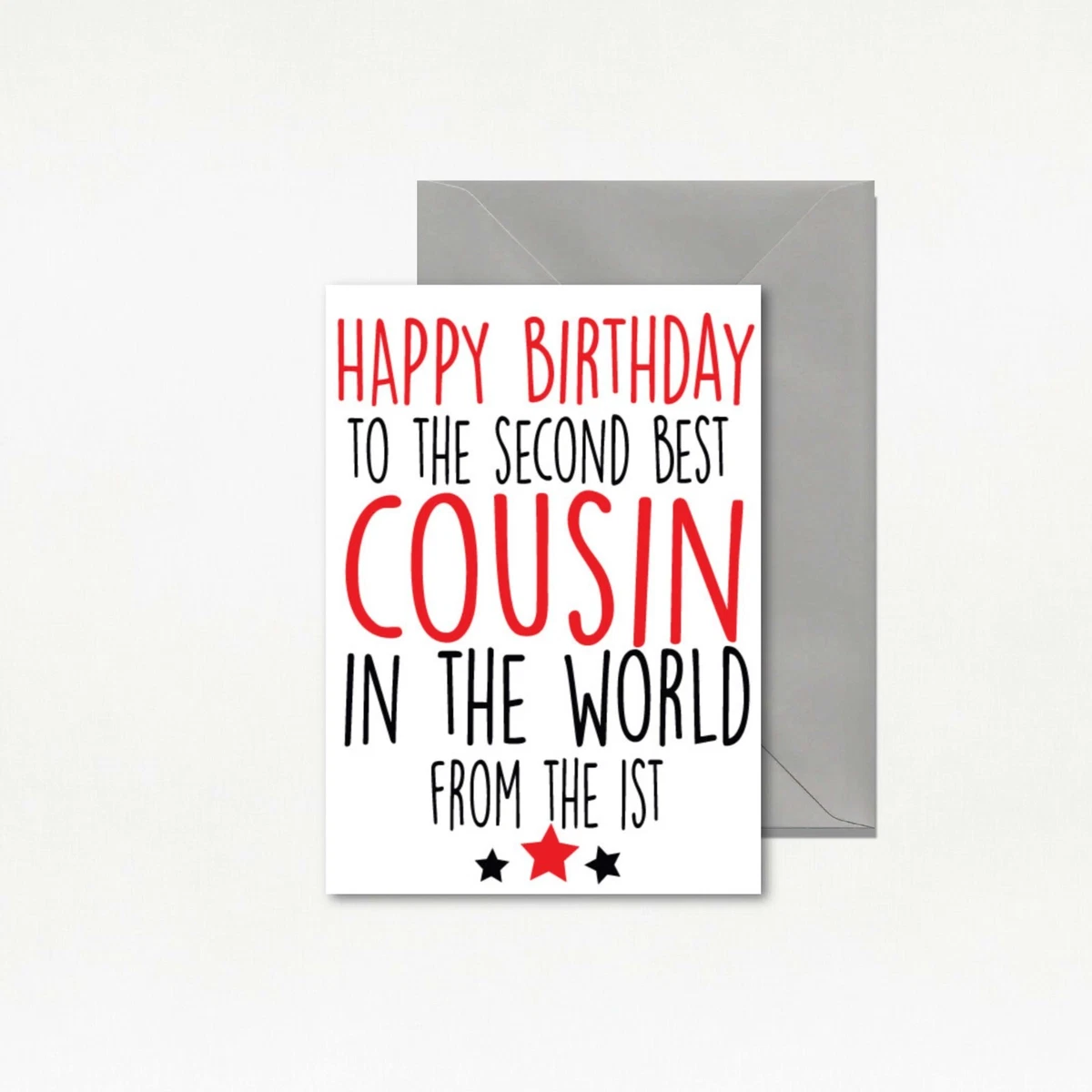 Happy Birthday Favorite Cousin