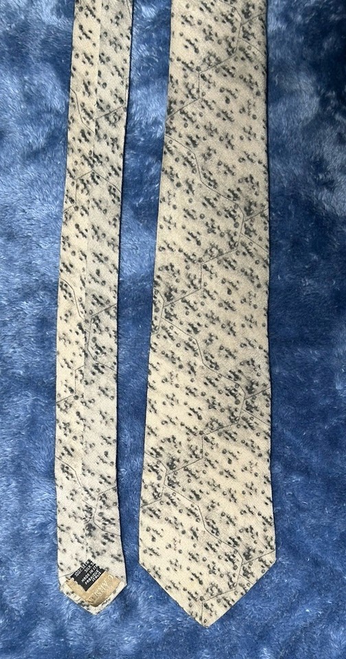 ARMANI COLLEZIONI MEN'S TIE 100% SILK MADE IN ITALY GREY | eBay