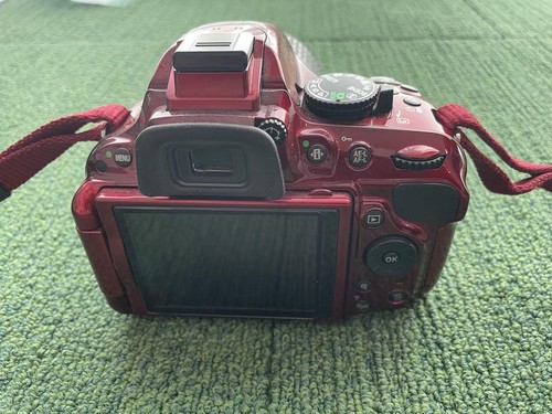 Nikon Digital SLR Camera Red Lithium-Ion Self Timer Japan Excellent ...