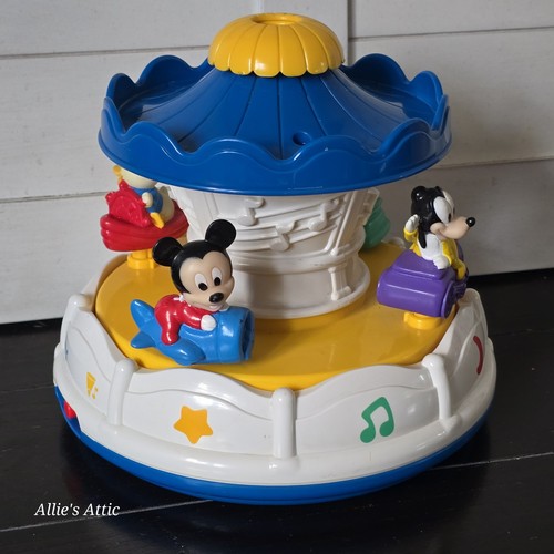 Disney Babies Musical Carousel Projector Soother Nightlight Toy Vintage ...