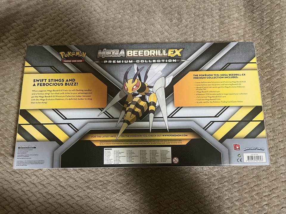 2016 Pokemon Mega Beedrill EX Premium Collection FACTORY SEALED | eBay