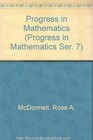 Progress in Mathematics (Progress in Mathematics Ser. 7) 9780821526002 ...