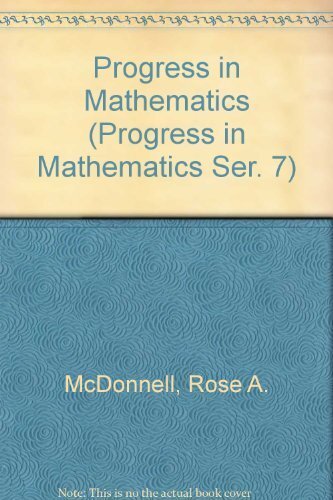 Progress in Mathematics (Progress in Mathematics Ser. 7) 9780821526002 ...