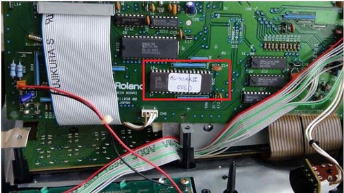 Roland MC-50 V 2.00 Upgrade Eprom Firmware Diamanten für MC50 Sequencer ...