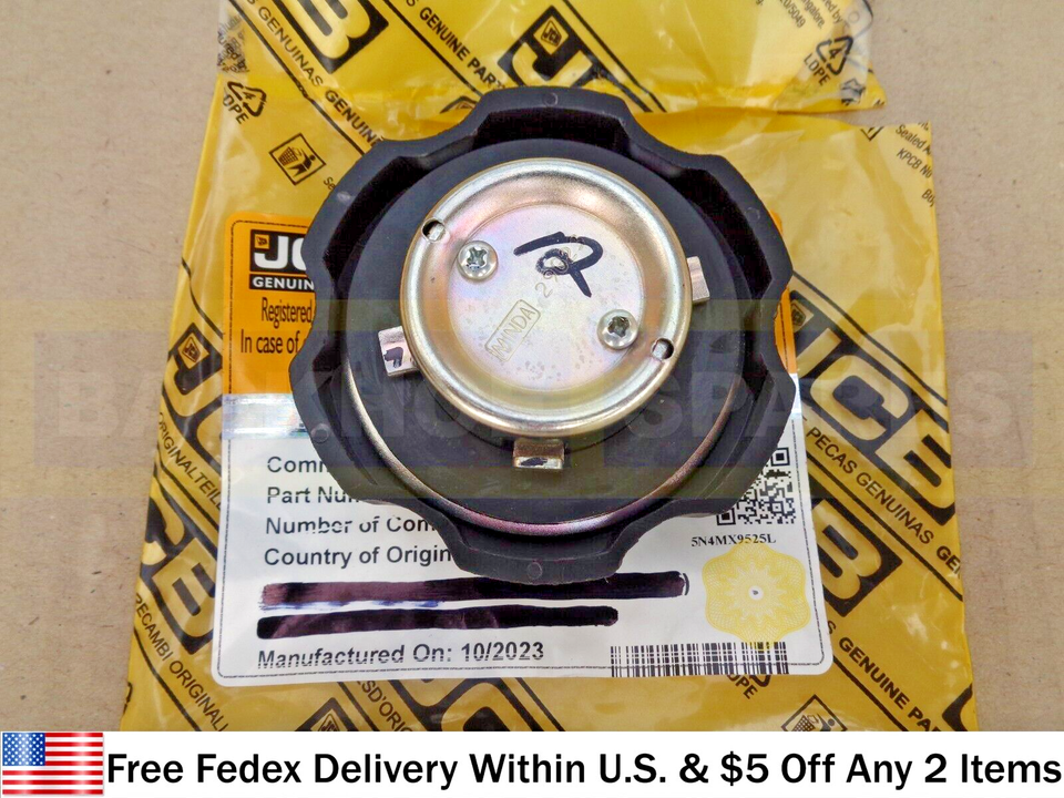 JCB PARTS - GENUINE JCB DIESEL TANK CAP LOCKABLE (PART NO 333/Y1373) | eBay
