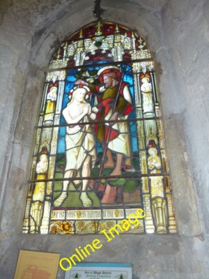 Photo 6x4 St Mary & St Rhadegund, Whitwell: stained glass window (H ...