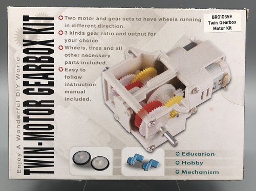 NEW Elenco 21-131 Twin Motor Gearbox Kit Science Engineer DIY | eBay
