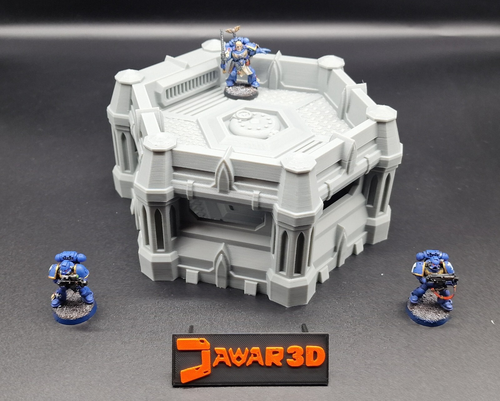 Zarix Bunker 28mm Wargaming Scatter Terrain Scenery Tabletop Miniature ...