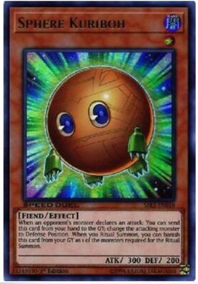 Yu-Gi-Oh! Sphere Kuriboh - SBLS-EN018 - Ultra Rare - 1st Edition Mint ...