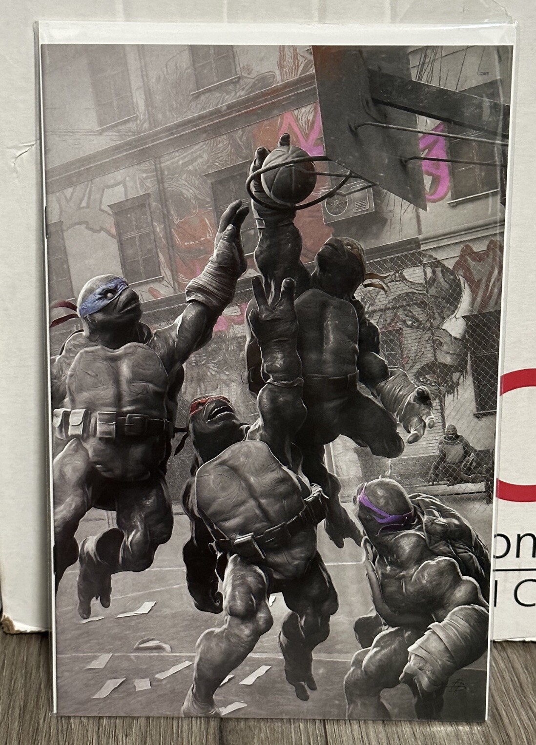 TEENAGE MUTANT NINJA TURTLES #143 BJORN BARENDS VIRGIN EXCLUSIVE 1 NM ...