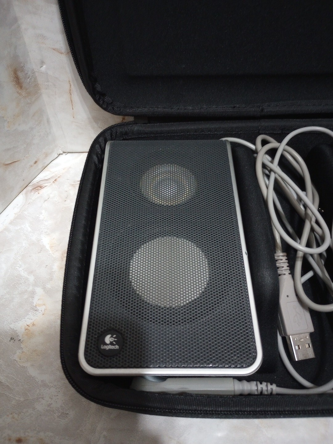 Logitech USB Computer Speaker Set Travel Portable | eBay