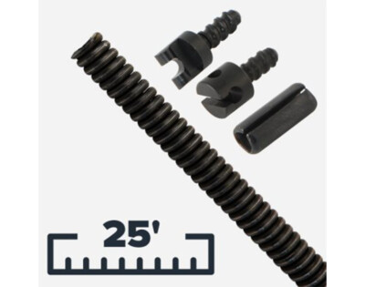 Spartan 25ft x 5/8in Sewer Cable NC #4 Pin Lock | eBay