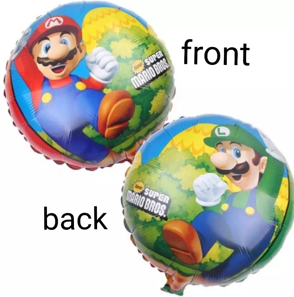 Mario balloons Mario bros party supplies Mario decorations | eBay