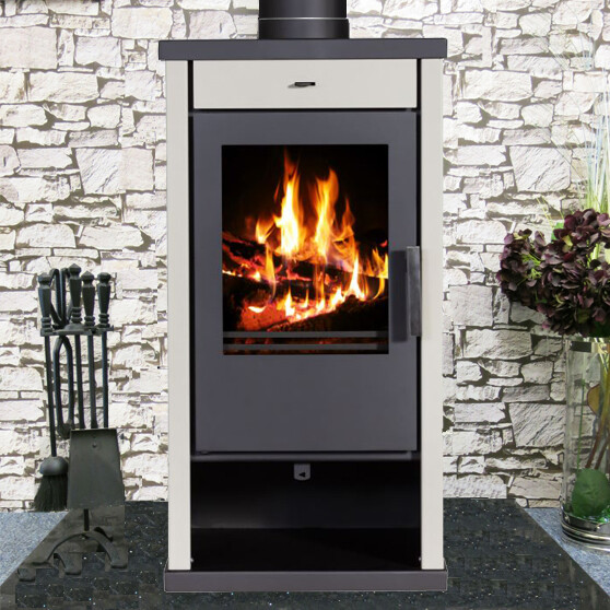 Essa Lux Ivory 9kw Wood Burning Stove Multi-Fuel | eBay UK