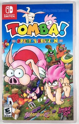 Tomba! Special Edition Brand New NINTENDO SWITCH Game Limited Run #245 ...