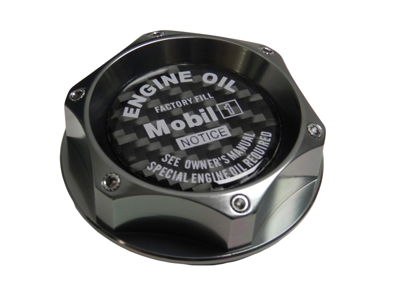 Gunmetal Carbon Fiber Engine Oil Filler Cap for Honda Acura | CNC ...