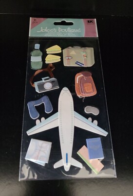 Jolee's PLANE TRIP - Scrapbooking Stickers - Travel - Vacation ...