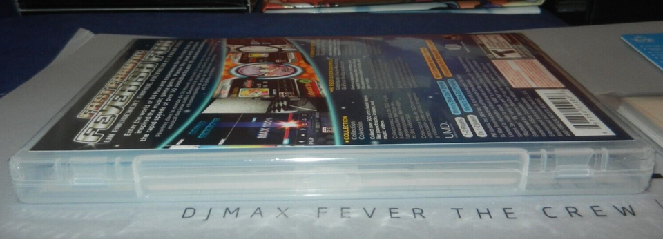 PSP; DJ Max Fever Emotional Sense The Crew ED, NEW-Music, IC Card, Game ...
