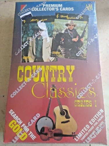 Country Classics Series 1 Trading Cards (Factory Sealed Wax Box) 36 ...